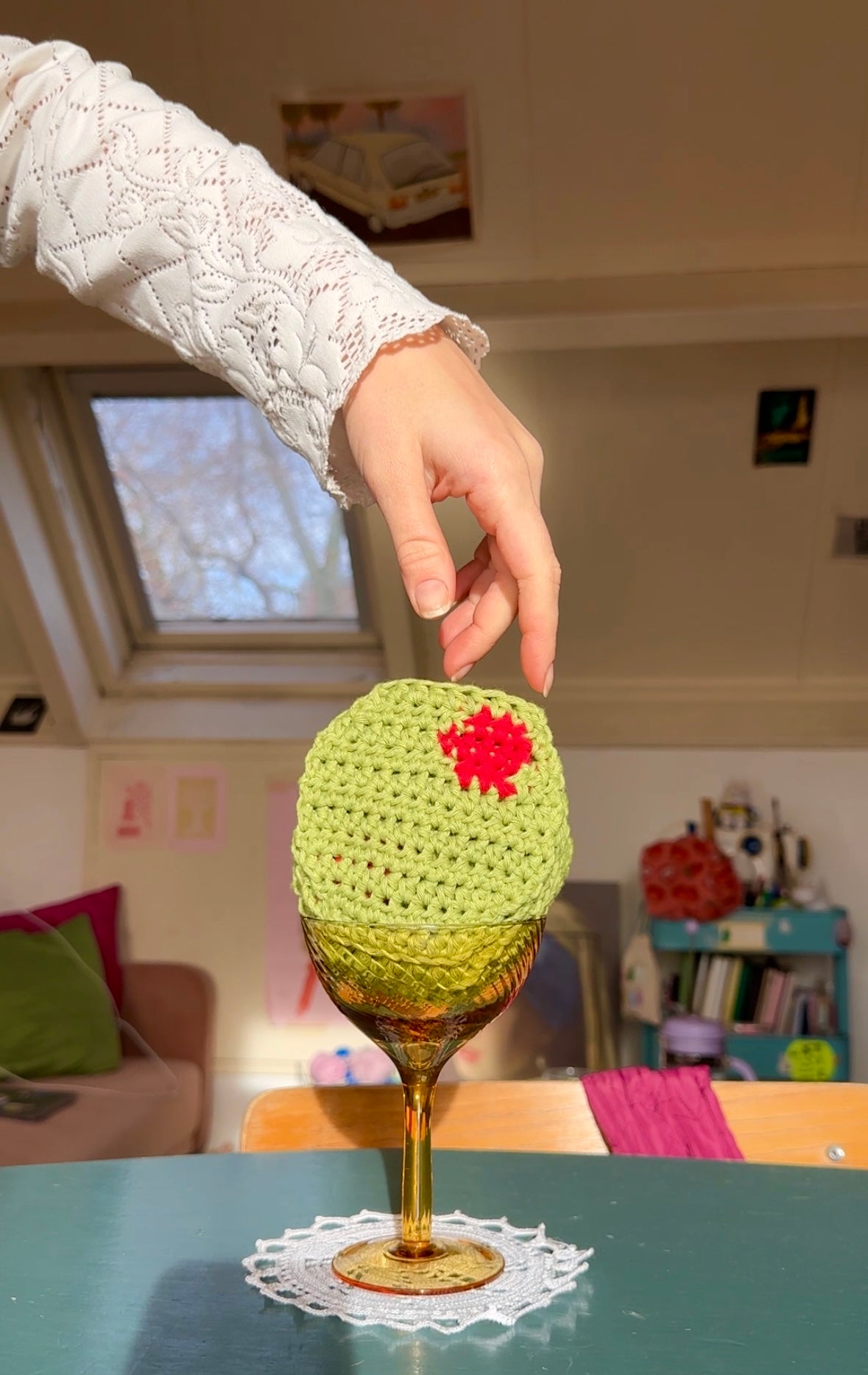 Beginner Crochet Scarf Pattern Dirty martini & Olives – devout hand